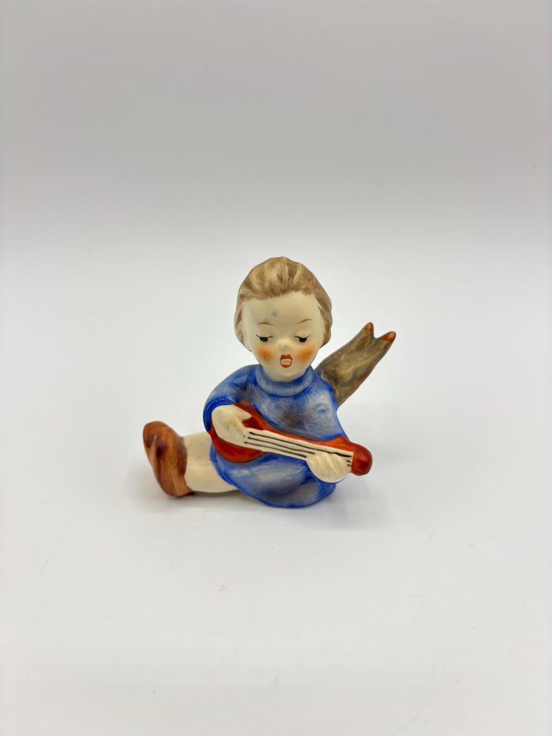 Vintage Hummel Angel Figurine: Goebel Cherub Playing Guitar - Etsy