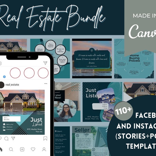15 Spring Realtor Instagram Posts Real Estate Social Media - Etsy