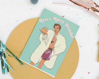 Harry Styles Printable Birthday Card - Etsy UK