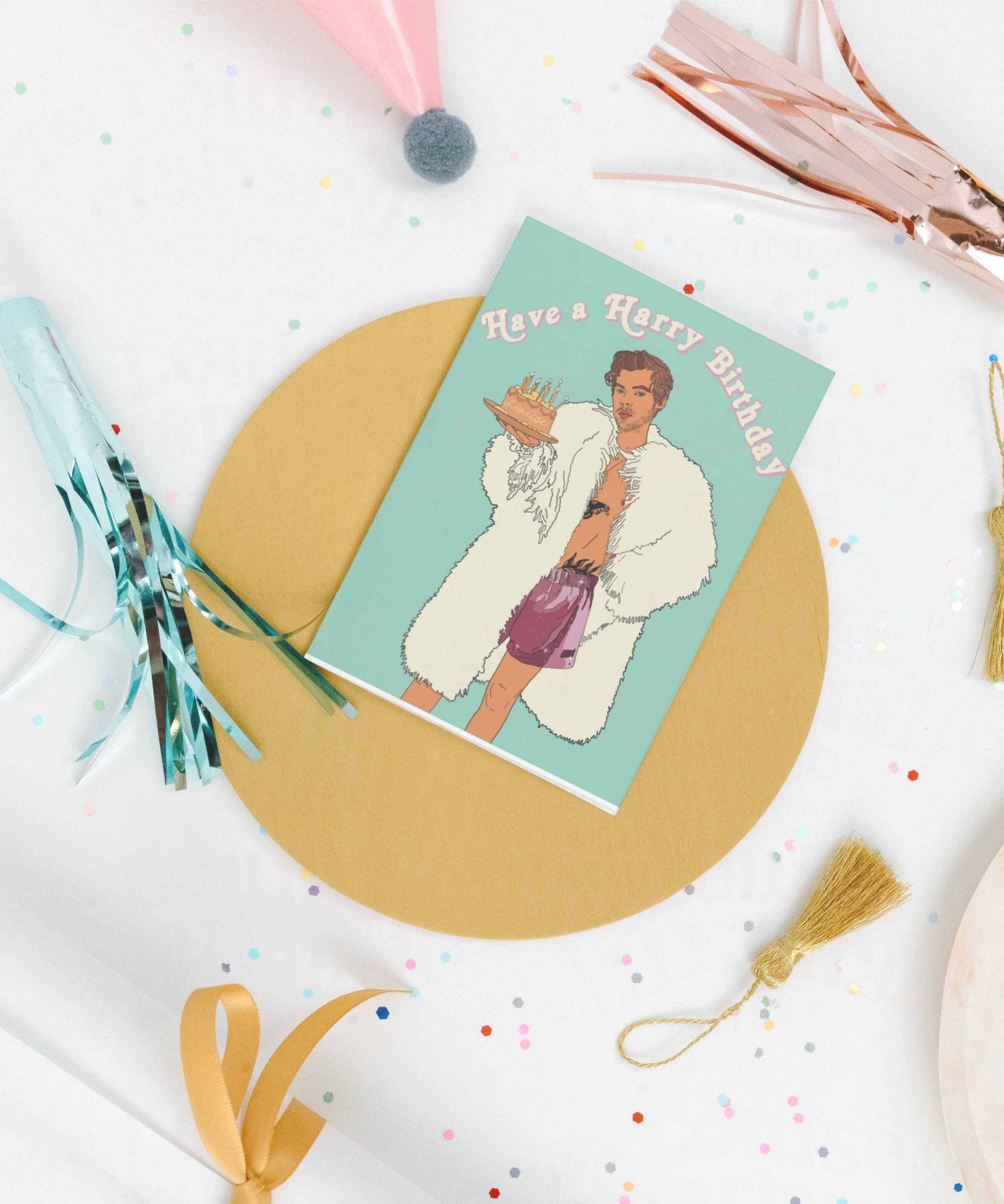 PRINTABLE Harry Styles Birthday Card Harry's House Harry - Etsy