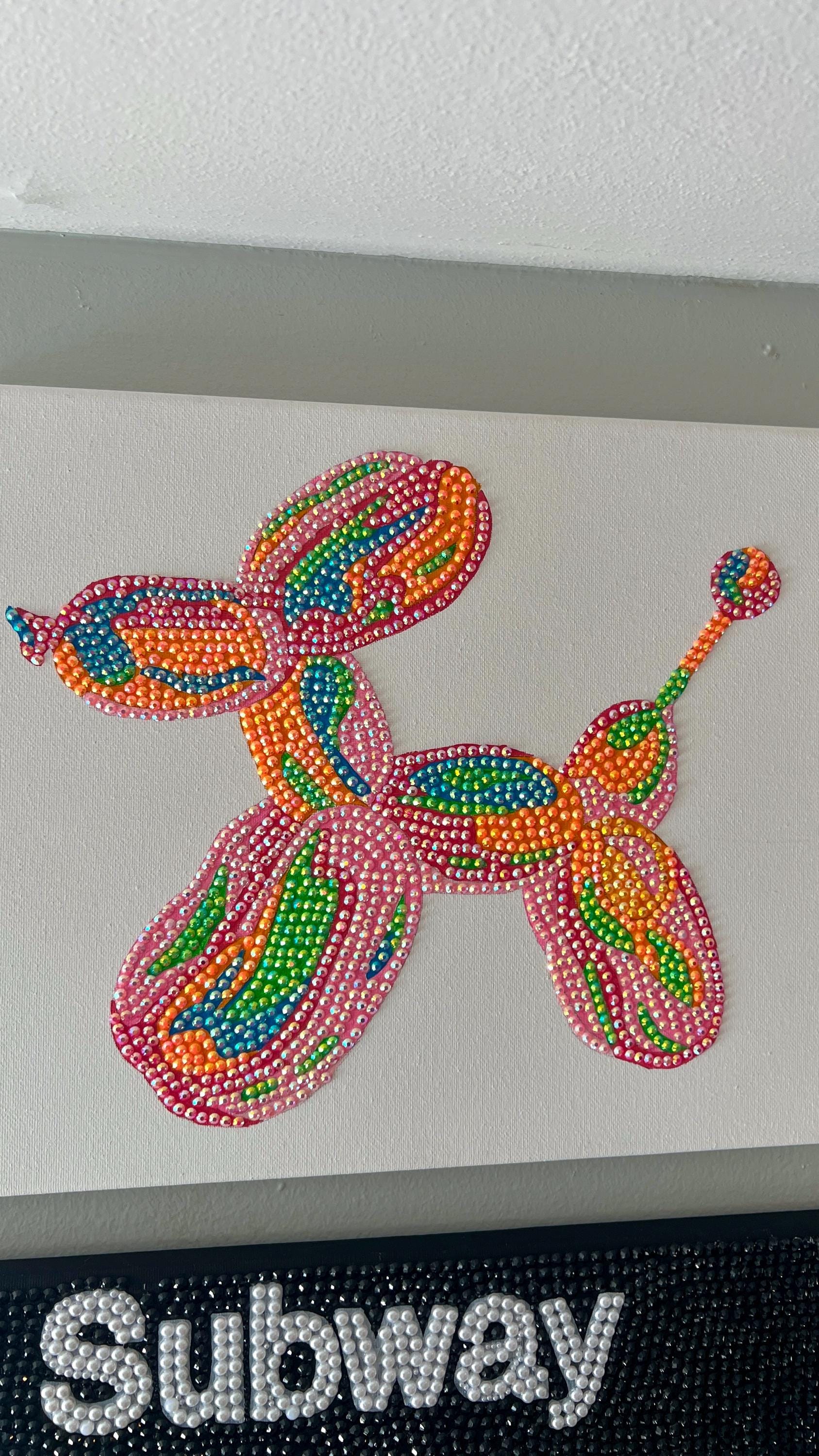 Bedazzled Balloon Dog - Etsy
