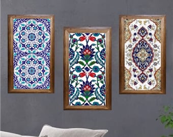 Turkish Ceramic Wall Art - Etsy