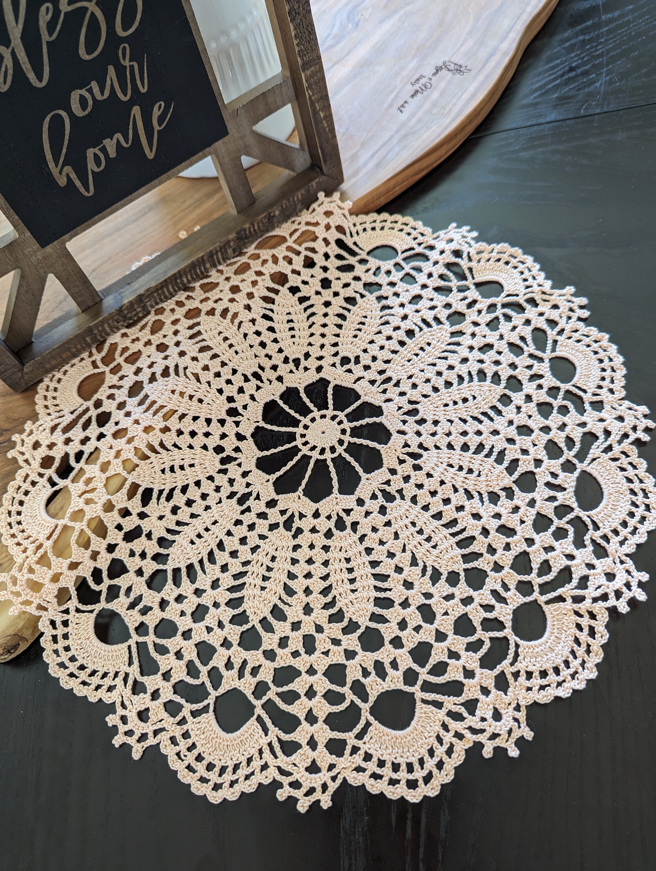 Crocheted Doily - Etsy