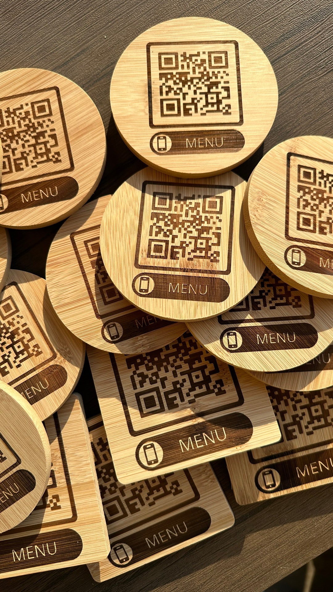 QR Code Badges - Etsy