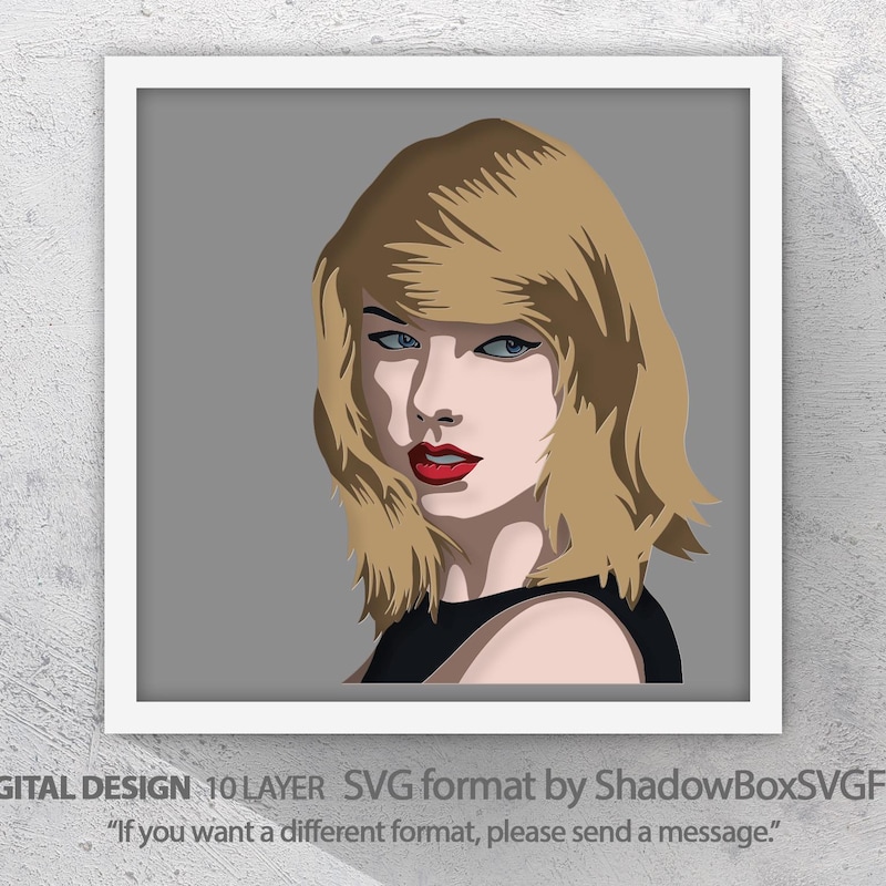 Famous Art Shadow Box Svg - Etsy