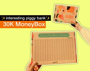 Money Target Piggy Bank - Etsy