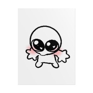 Cute Meme Rolled Poster - Whimsical Art Print, Wall Decor, Gift for ...