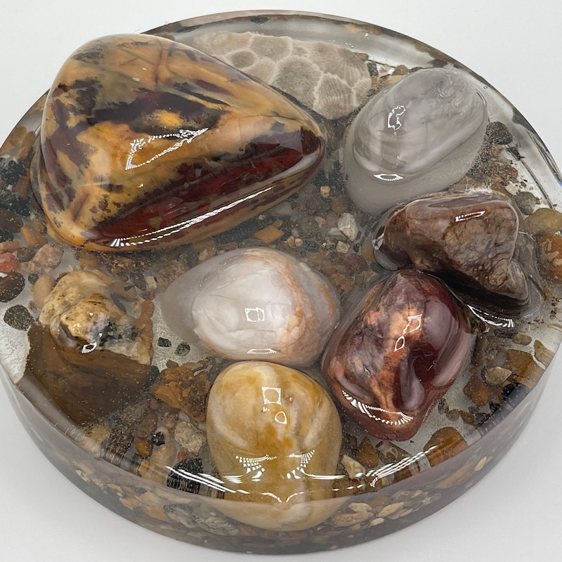 Rock Paperweight - Etsy