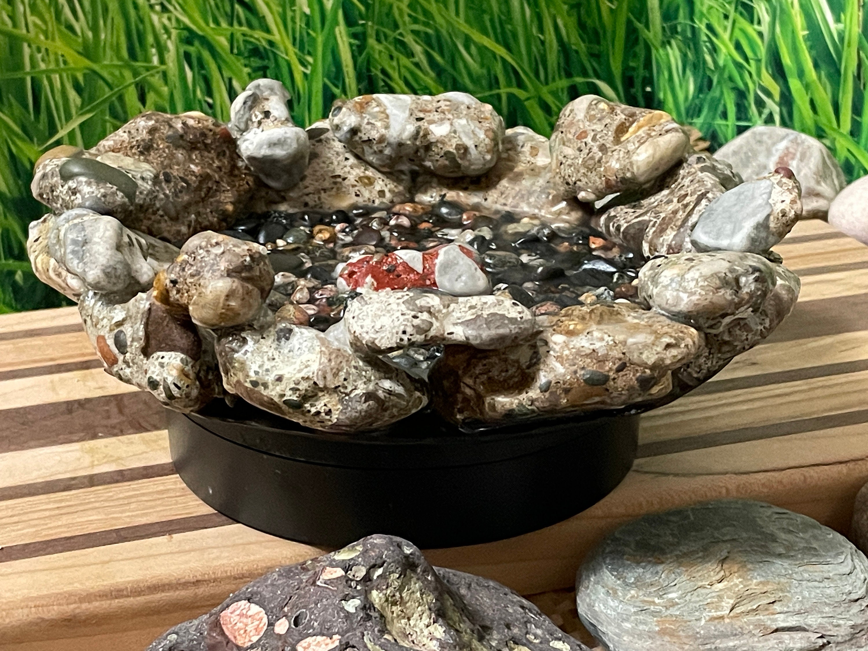 Michigan Stone Urbanite Tray Functional Rock Decor Kitchen Decor - Etsy