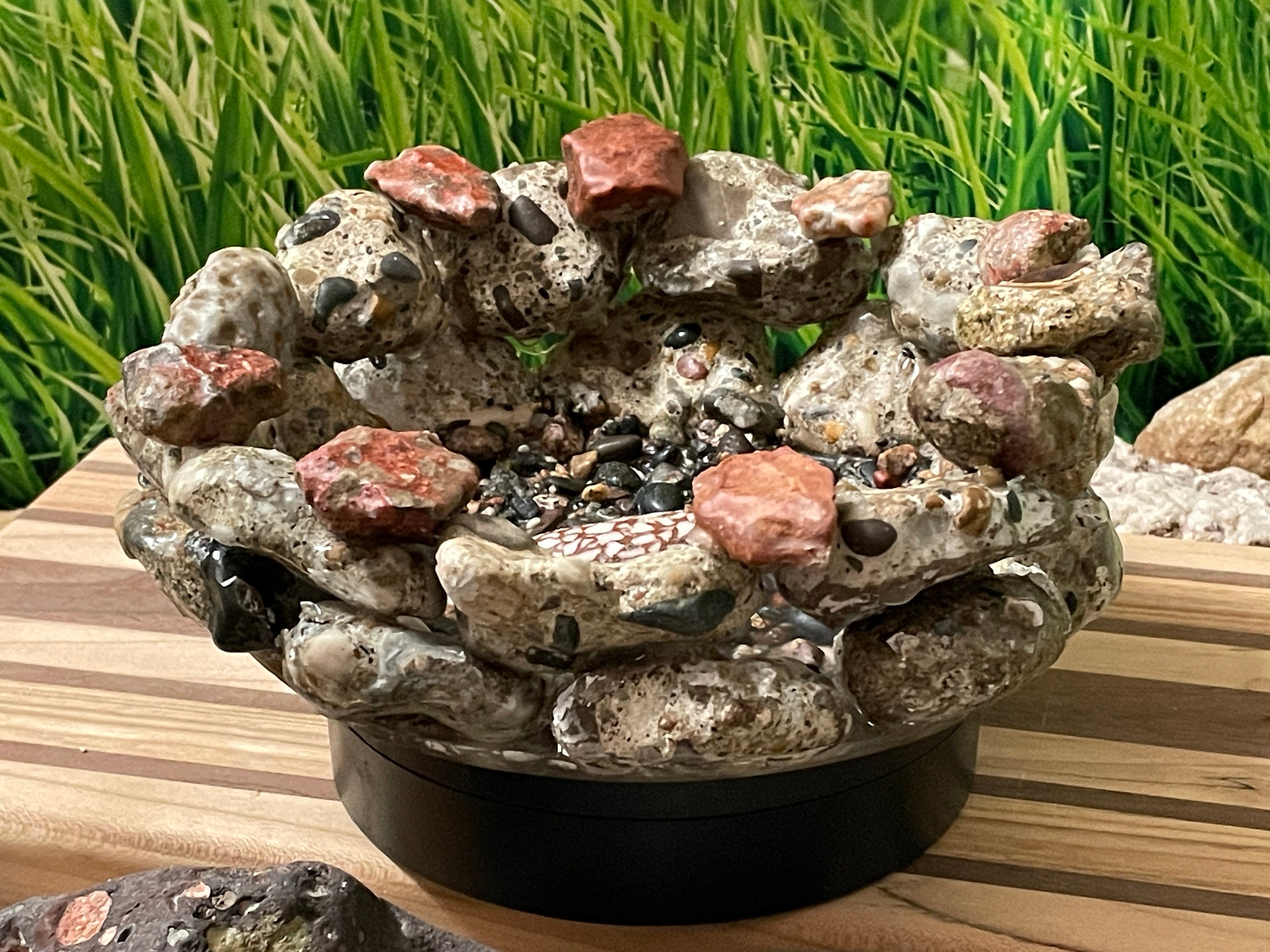 Michigan Stone Urbanite Tray Functional Rock Decor Kitchen Decor - Etsy