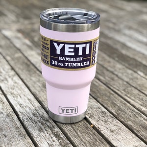 Yeti Rambler Tumbler 30 Oz Personalized Customized Rare Colors - Etsy