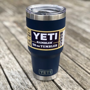 Yeti Rambler Tumbler 30 Oz Personalized Customized Rare Colors - Etsy