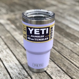 Yeti Rambler Tumbler 30 Oz Personalized Customized Rare Colors - Etsy
