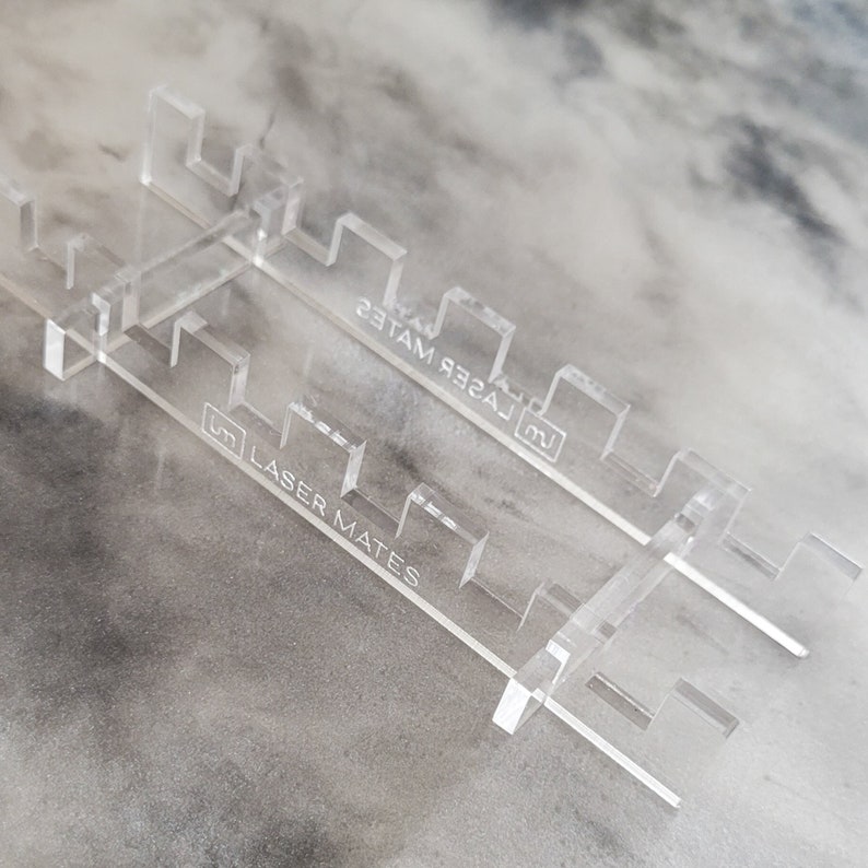 LASER FILE ONLY 1 and 6 Slot Ornament Filling Stands Laser Mates' Snow ...