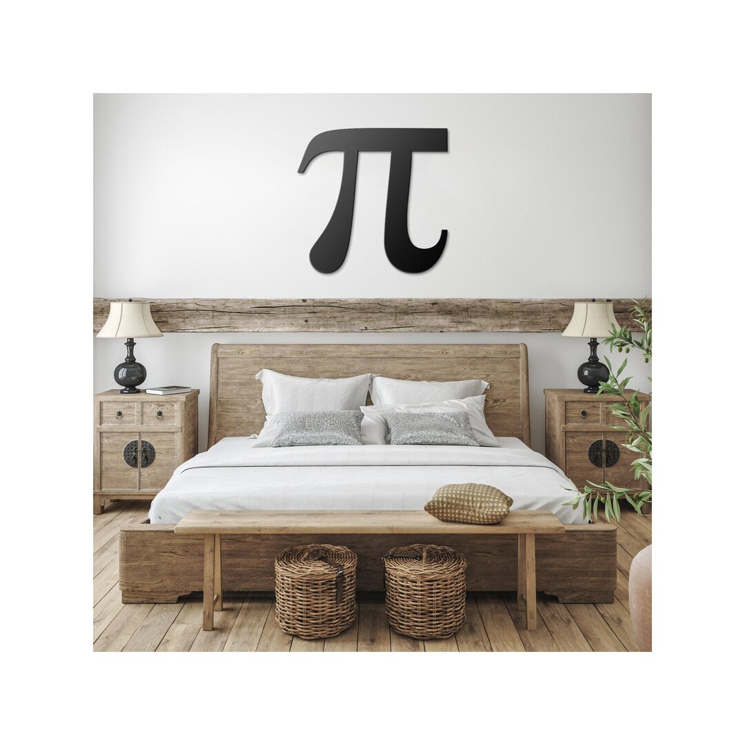 Pi Math Symbol Metal Sign | Multiple Size & Color Options - Etsy