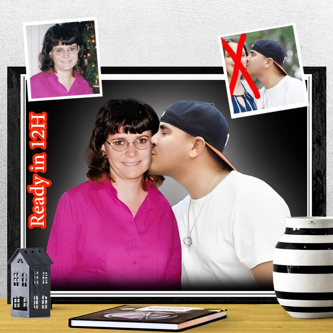 Merge Art Photography, Creative Editing Portrait for Birthday Gift ...