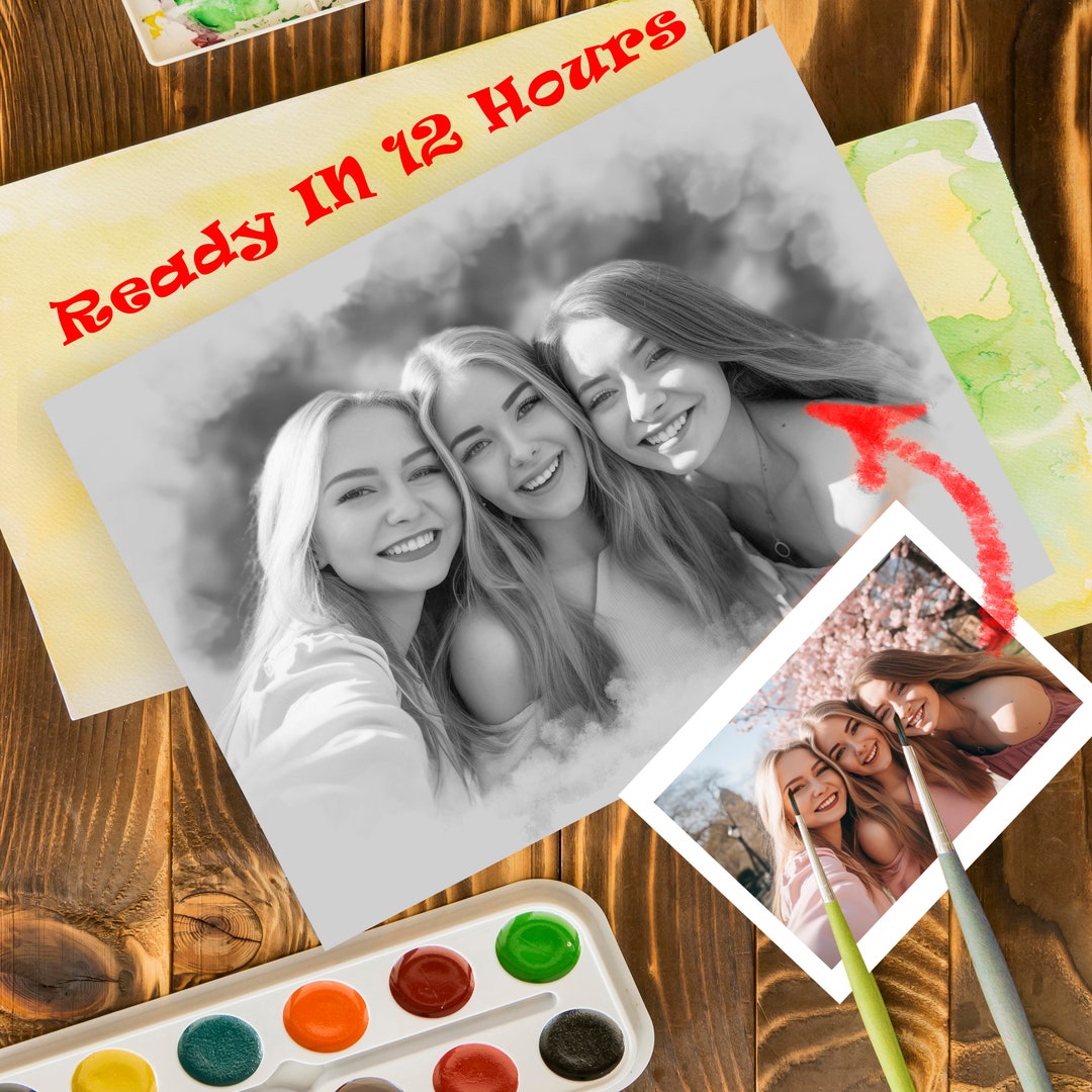 Personalized Memorial Art for Honoring a Loved One With Portrait ...