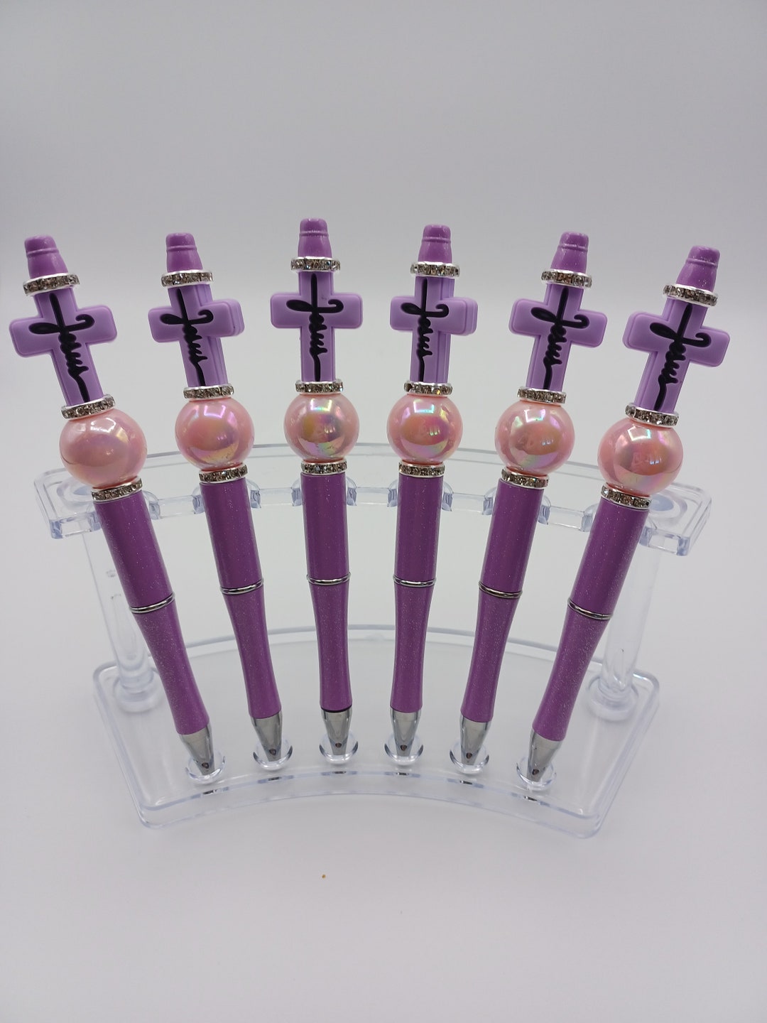 Jesus Pen, Pen Sale, Custom Made Beaded Pen, Silicone, Coworker Gifts ...