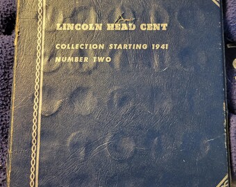 Wheat Penny Book - Etsy