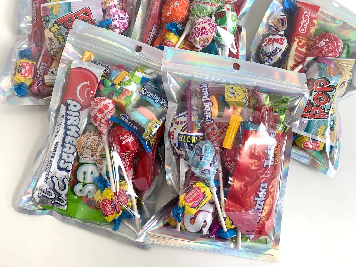 The Best Candy Bags Party Favors, Birthday Party, Goodie Bags, Care ...