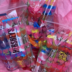 Heart/love Candy Bags - Etsy