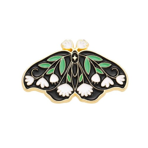 Beautiful Butterfly Moth Enamel Pins Cute Pins Jacket Pins Hard Enamel ...
