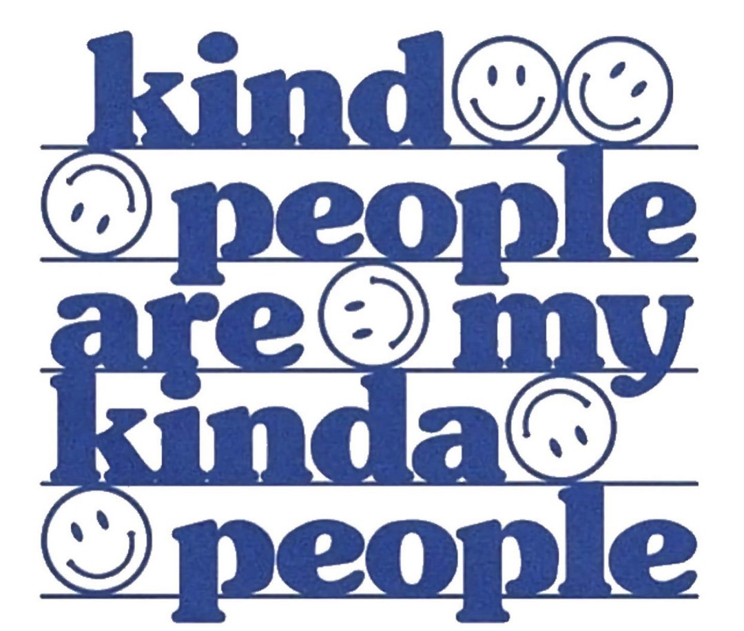 Kind People Are My Kinda People Svg Shirt Design - Etsy