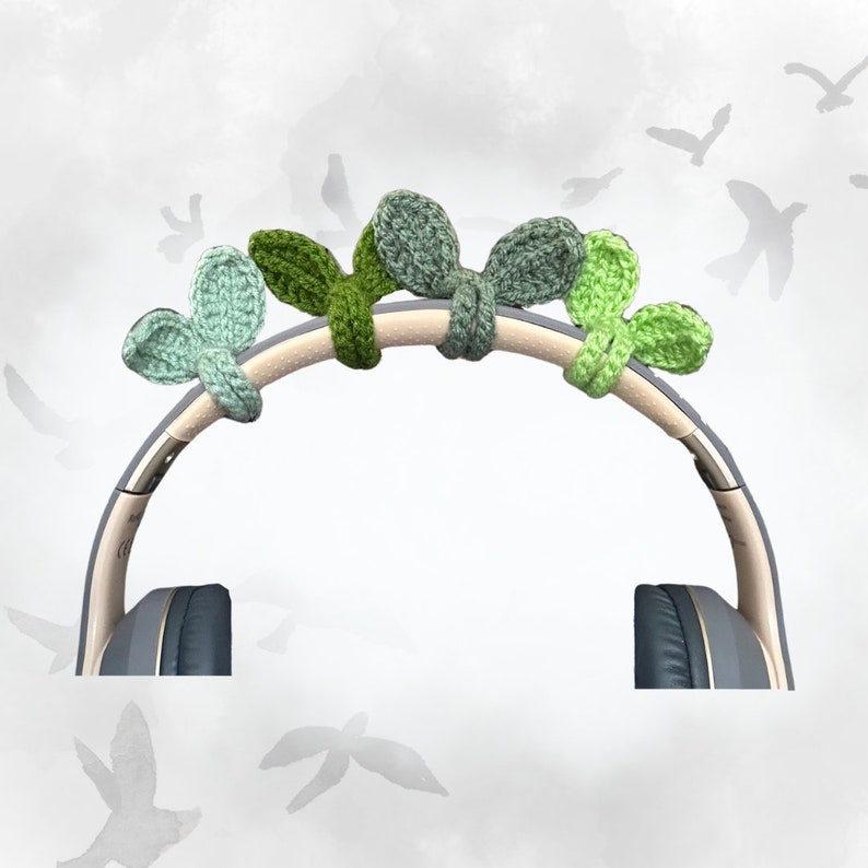 Headset Crochet Sprout Crochet Accessory - Etsy