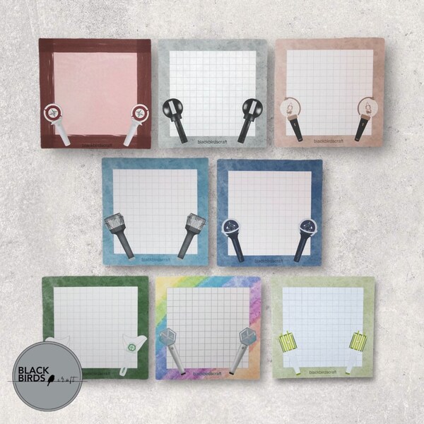Kpop Stationary - Etsy