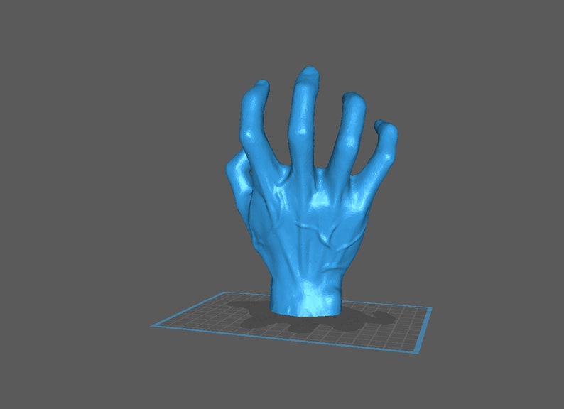 Hand 3D Print STL File Hand Shape 3D Print STL File - Etsy