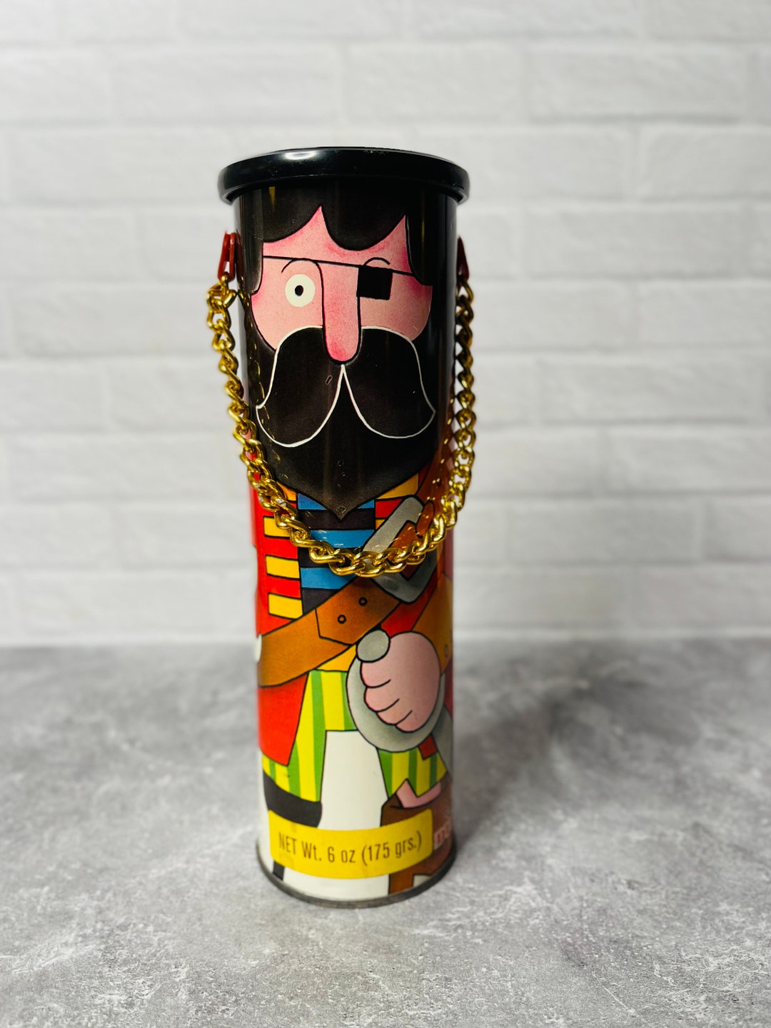 Vintage Spanish Candy Tin Caramelos Dulciora Pirate - Etsy