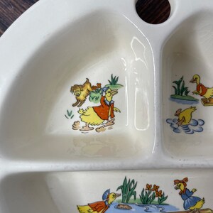 Vintage Baby Dish | Ceramic Baby Dish | Duck Baby Dish - Etsy