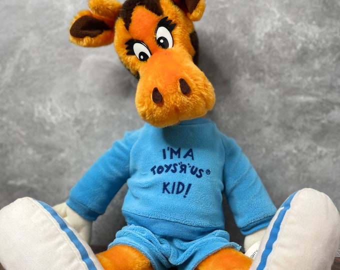 Geoffrey Giraffe Toys R Us Plush | I’m a Toys R Us Kid Plush | Mighty Star - Etsy