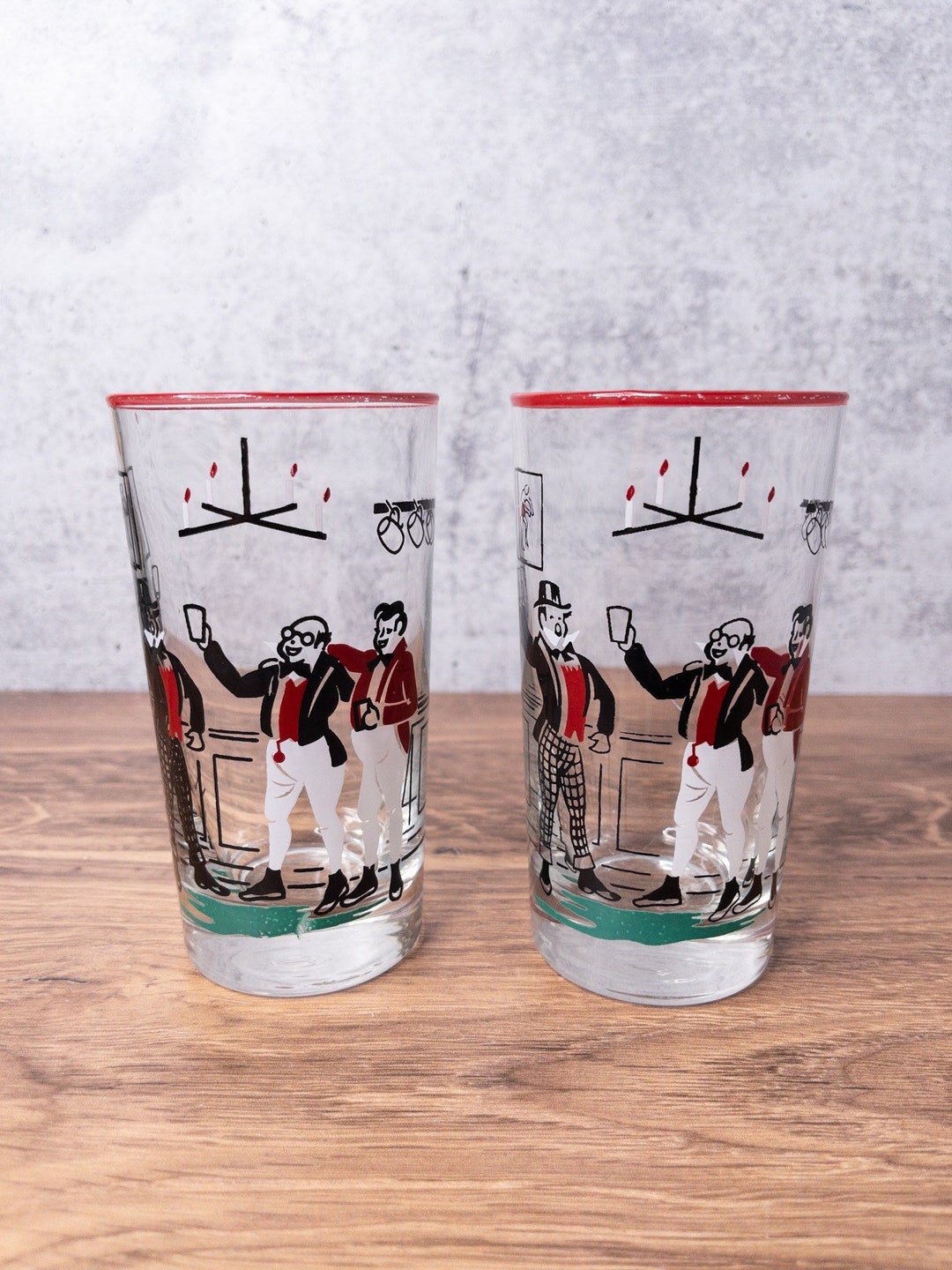 Libby Pickwick Highball Glass | Mid-century Glassware | Libby Vintage ...