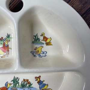 Vintage Baby Dish | Ceramic Baby Dish | Duck Baby Dish - Etsy
