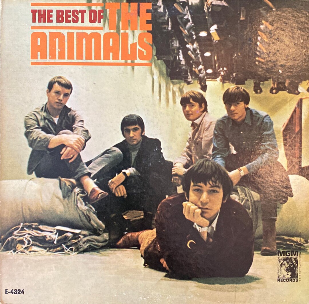 The Best of the Animals 1966 SE 4324 Record LP - Etsy