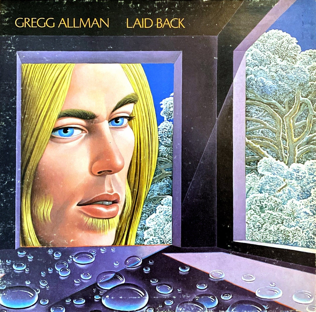 1973 GREGG ALLMAN "laid Back" LP Gatefold Solo Debut Org Sleeve CP0116 ...