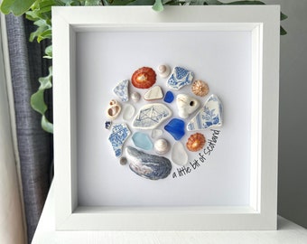 A Little Bit of Scotland no.7 Scottish Sea Glass, Pottery & Shells ...