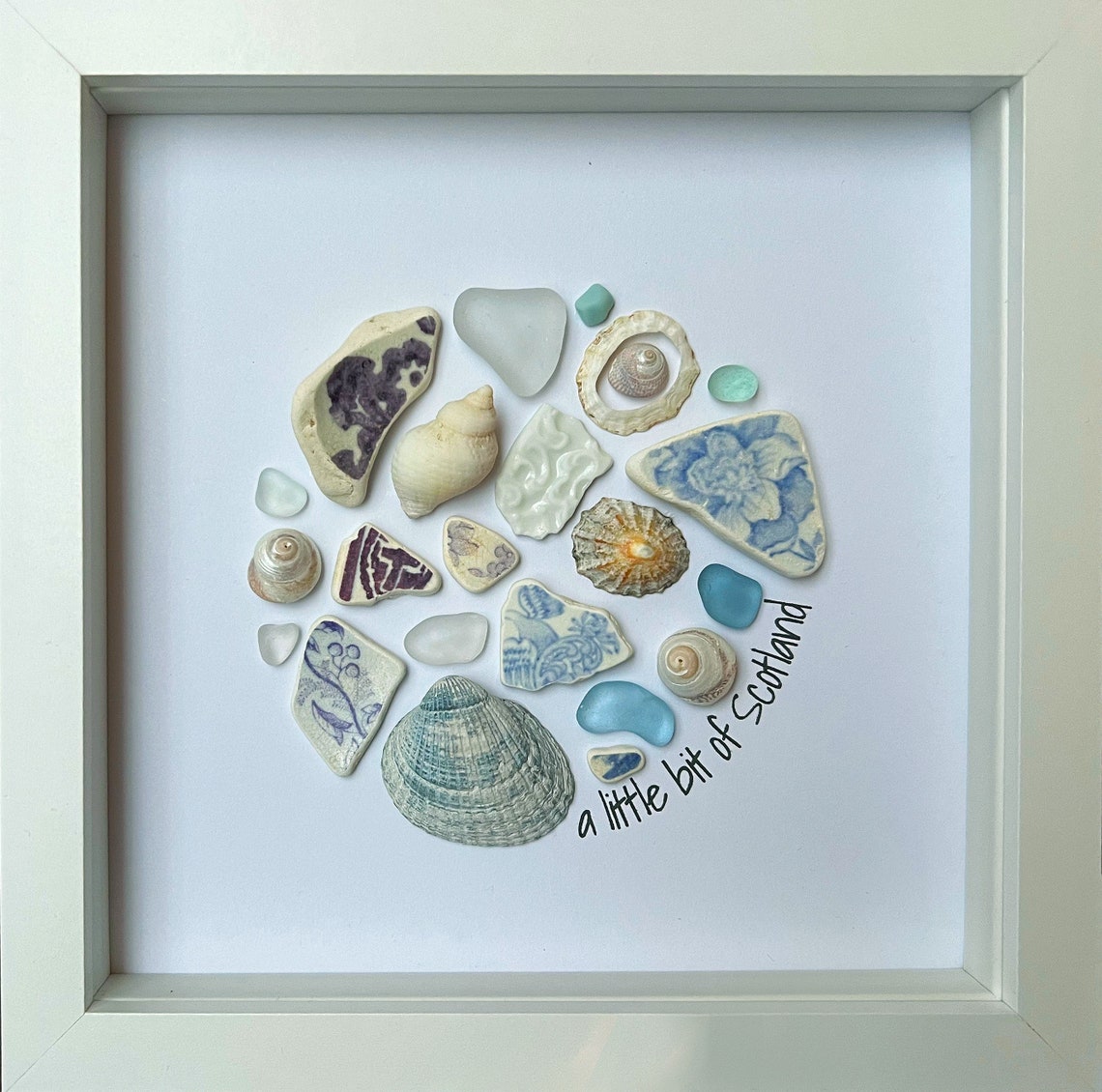 A Little Bit of Scotland no.7 Scottish Sea Glass, Pottery & Shells ...