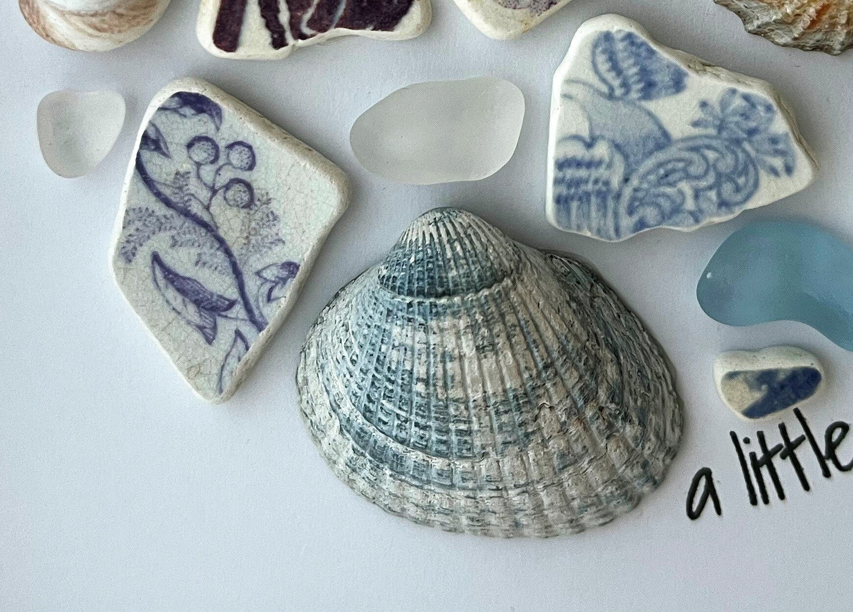 A Little Bit of Scotland no.7 Scottish Sea Glass, Pottery & Shells ...