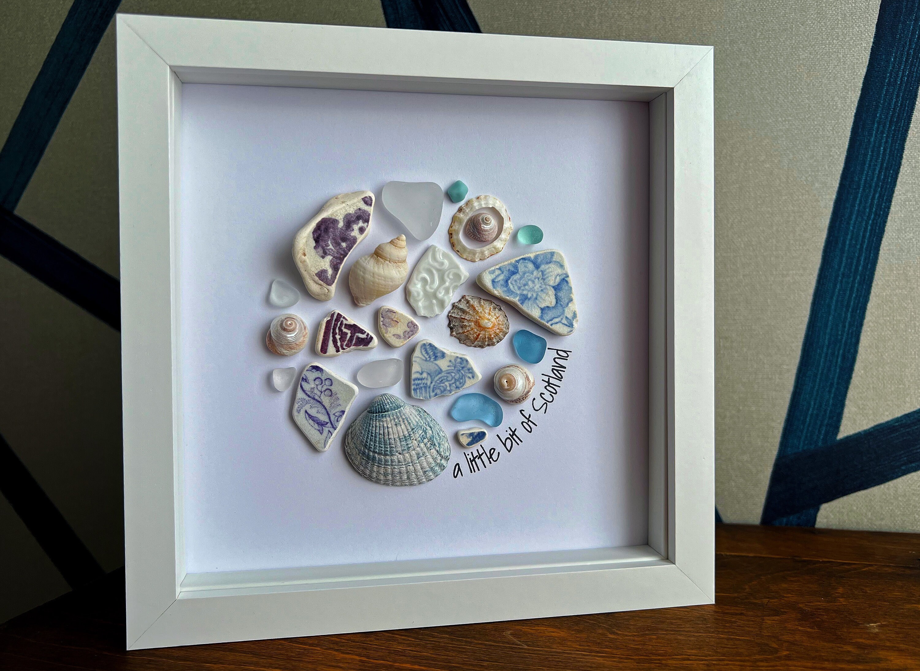 A Little Bit of Scotland no.7 Scottish Sea Glass, Pottery & Shells ...