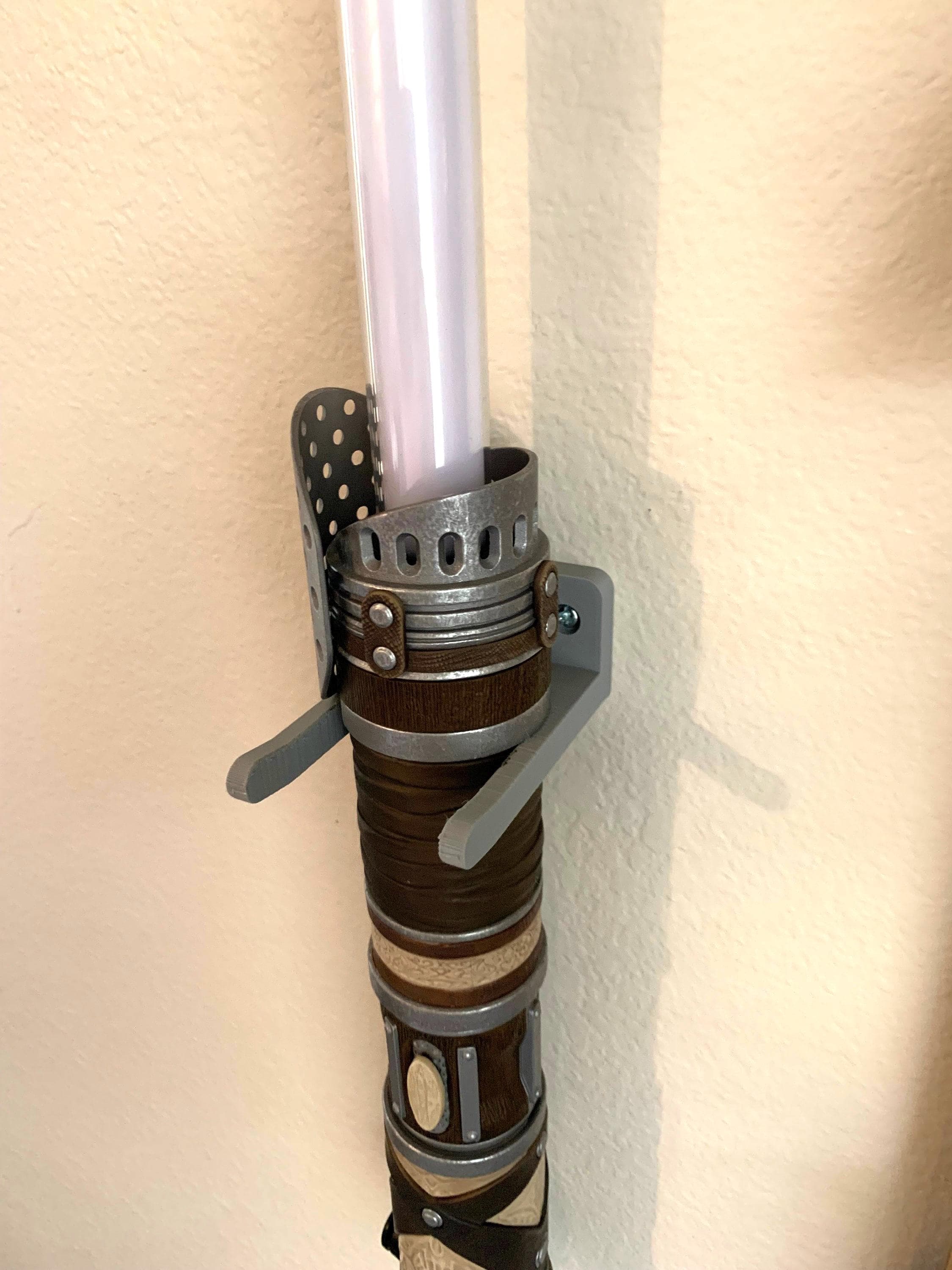 Lightsaber Wall Mount for Savi's Workshop STL File - Etsy