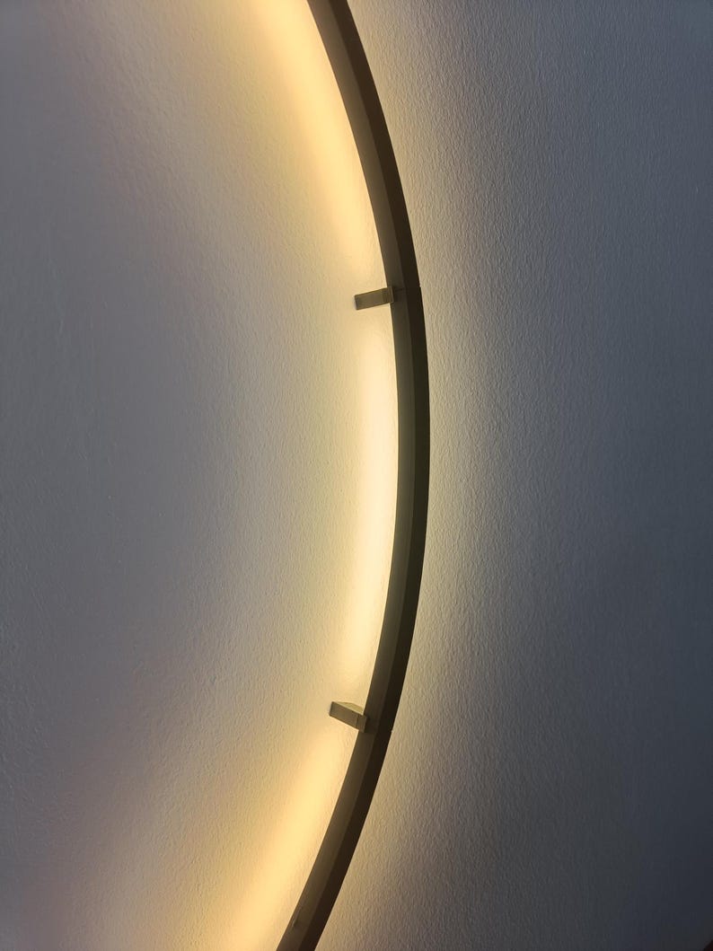 80CM Puzzle 3d-printed LED Ring Light With Direct/indirect Lighting for ...