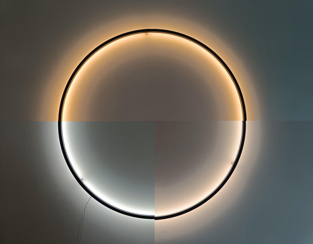 3d-printed 120 Cm LED Ring Light With Adjustable Color Temperature ...