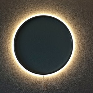 LED Wall Ring Light With Real Aluminum Frame ( 26" / 60 Cm) - Etsy