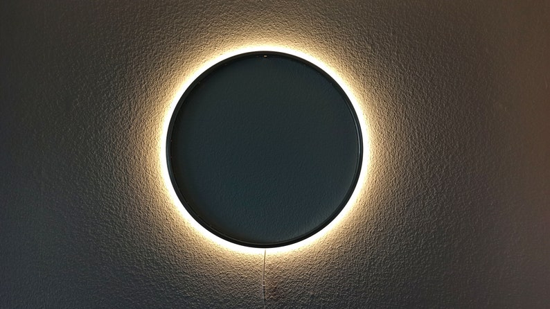 LED Wall Ring Light With Real Aluminum Frame ( 26" / 60 Cm) - Etsy