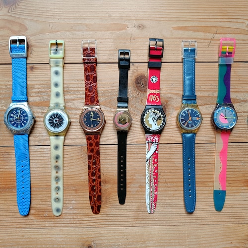 SWATCH Vintage Wristwatches 90s Collectors Watches - Etsy