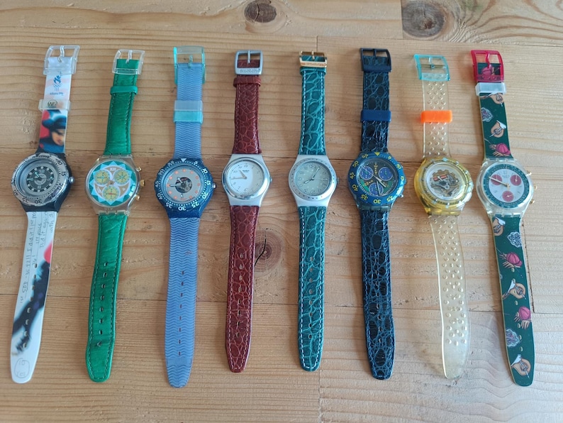 SWATCH Vintage Wristwatches 90s Collectors Watches - Etsy