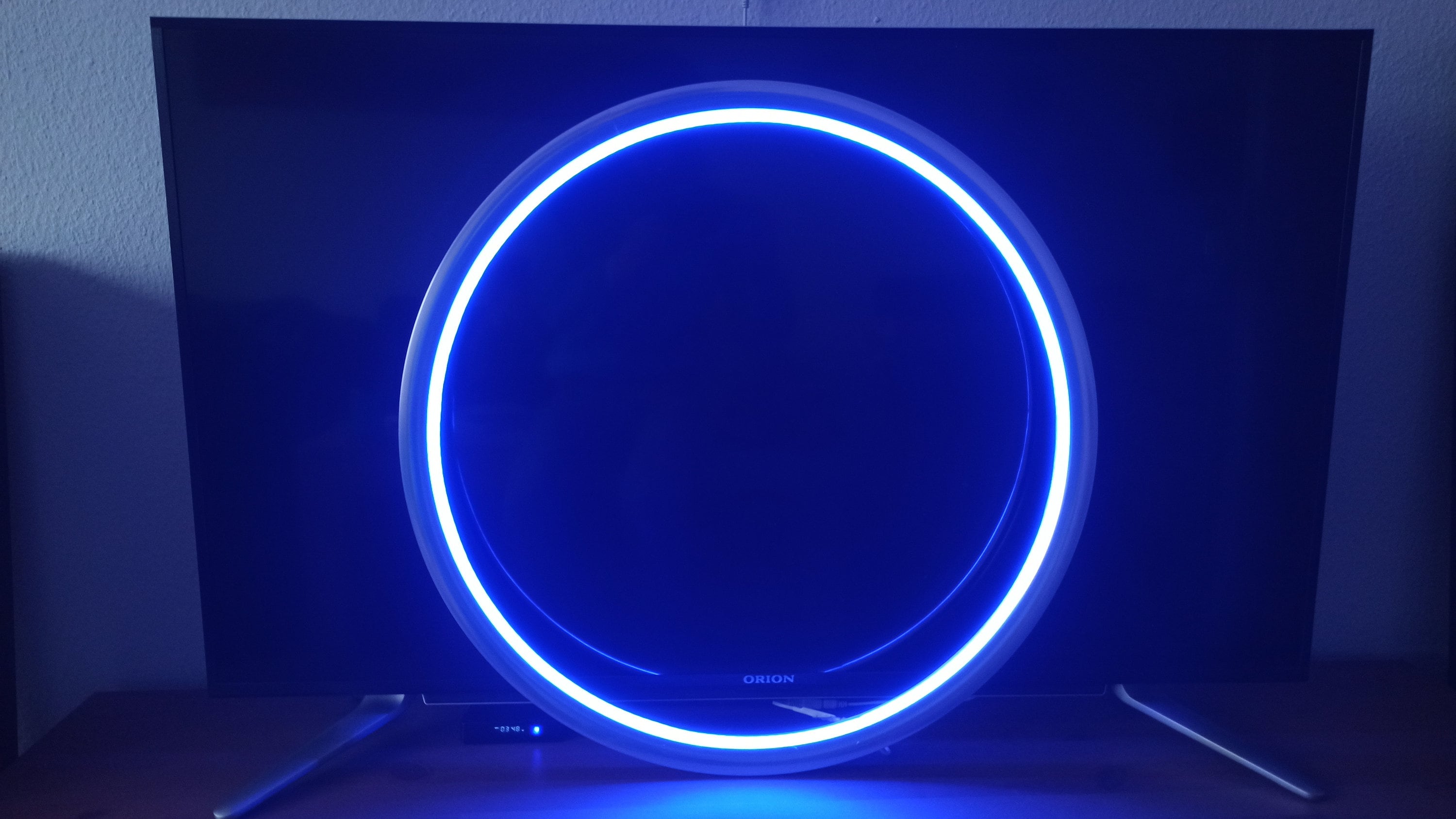 Color Changing LED Ring Light With Smart Home Control for Hanging 28 ...