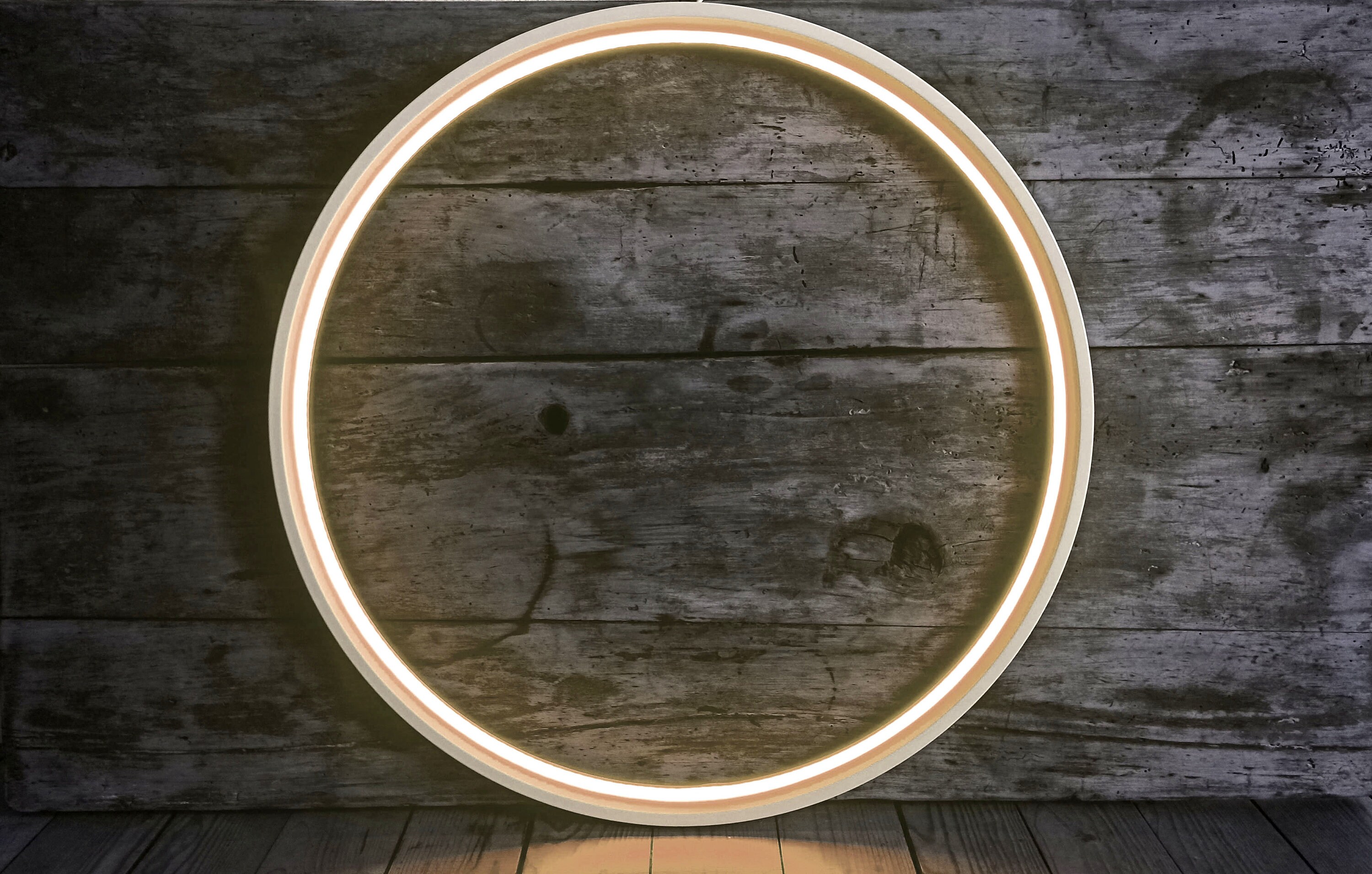 Colorful Neon LED Ring Lights for Wall 60cm / 24 - Etsy